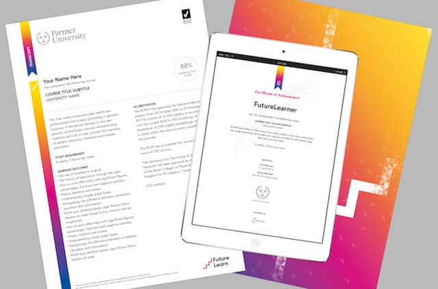 Futurelearn Certificate